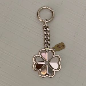 kate spade | Accessories | Kate Spade Legacy Logo Metal Spade Flower ...